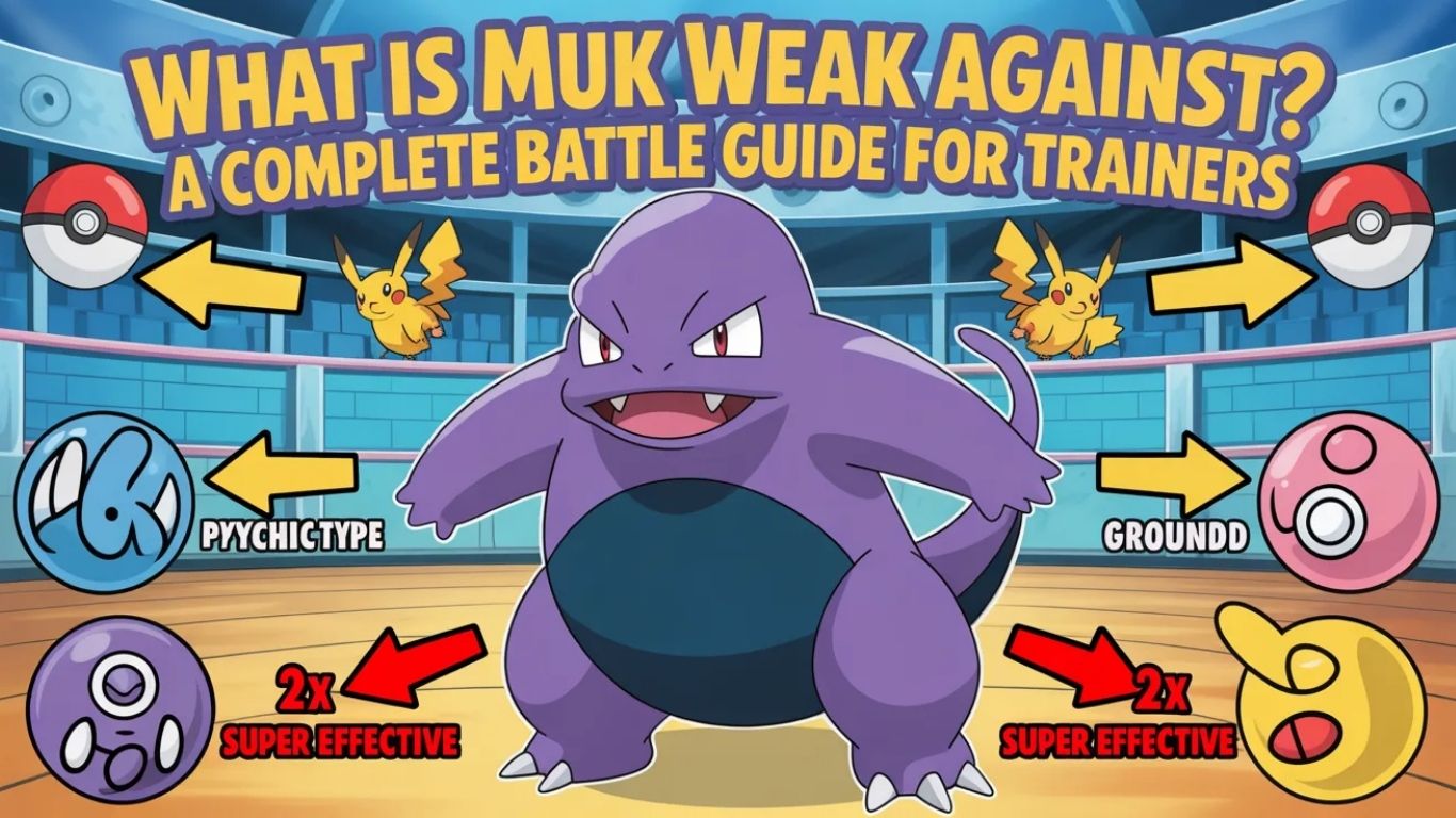 What Is Muk Weak Against? Weakness & Counters Guide