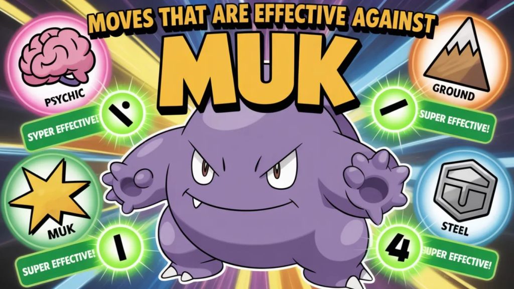 Muk Weakness Guide – Best Counters Explained